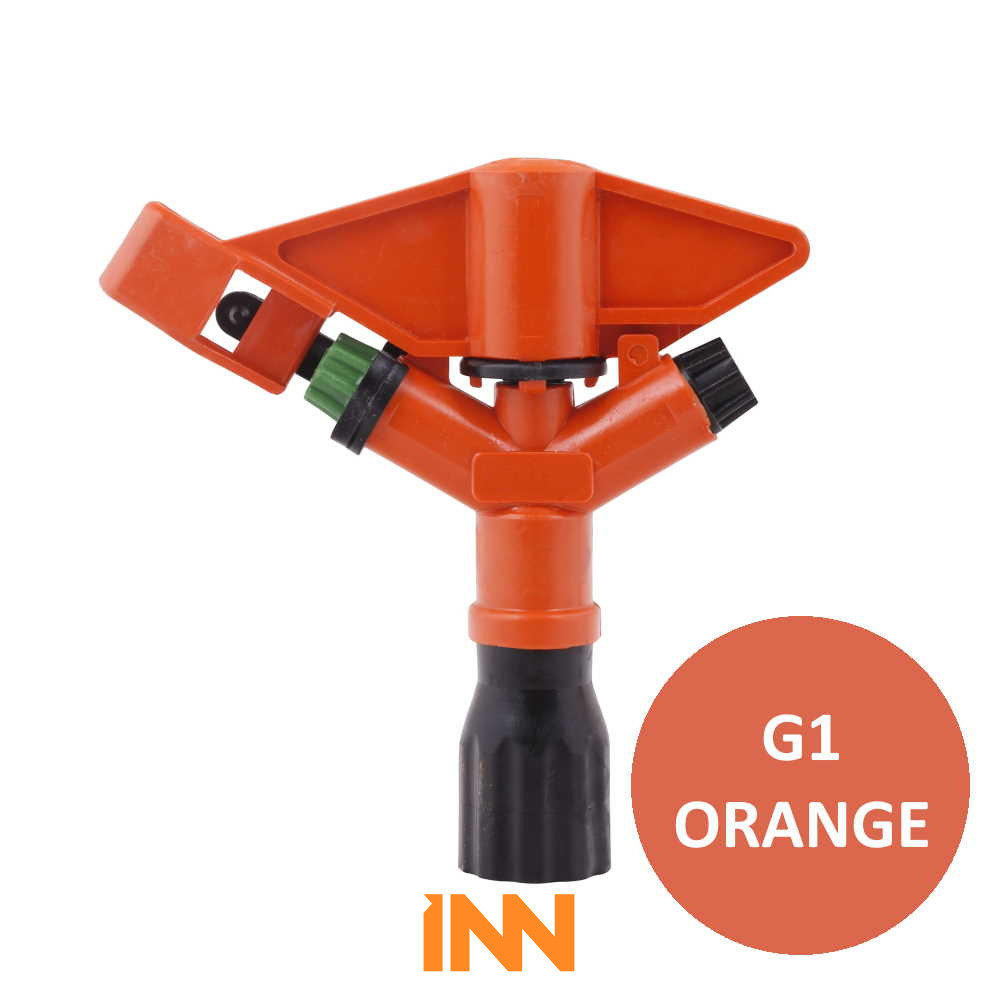 Sprinkler, Rotary Sprinkler, G1, orange sprinkler, grey sprinkler,