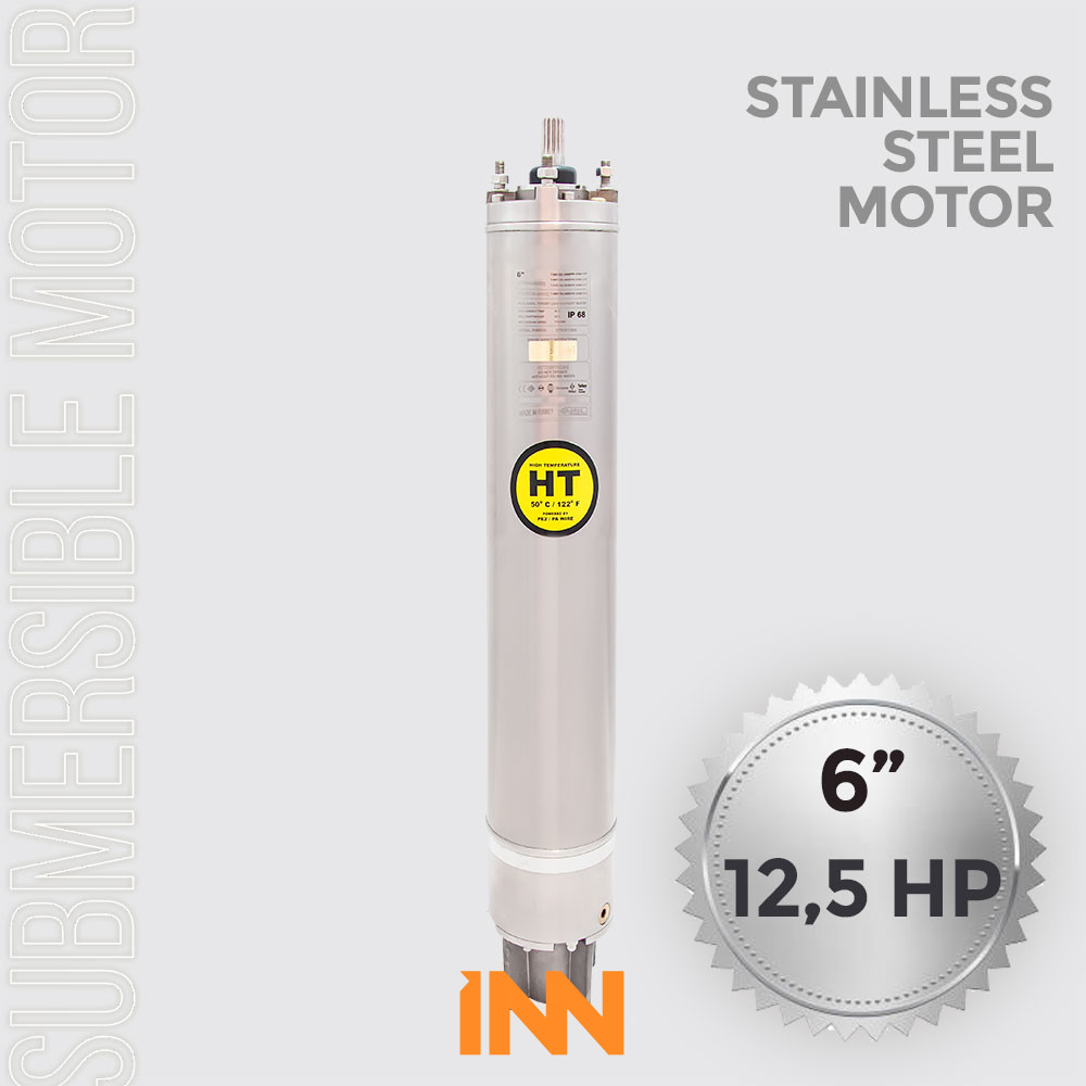 Submersible Pump Motor 6 inch 12,5HP (9,3KW)