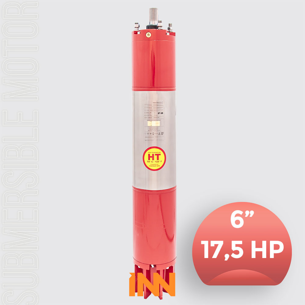 Submersible Pump Motor 6 inch 17,5HP (13KW)